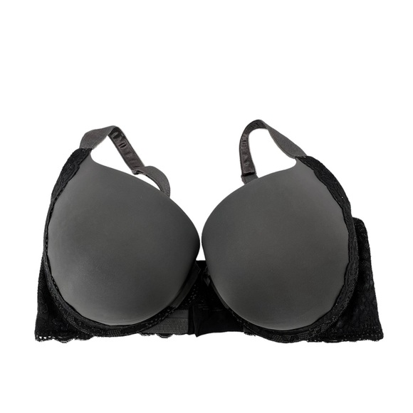 torrid | Intimates & Sleepwear | Torrid Bra Size 4f Gray Black Lace ...